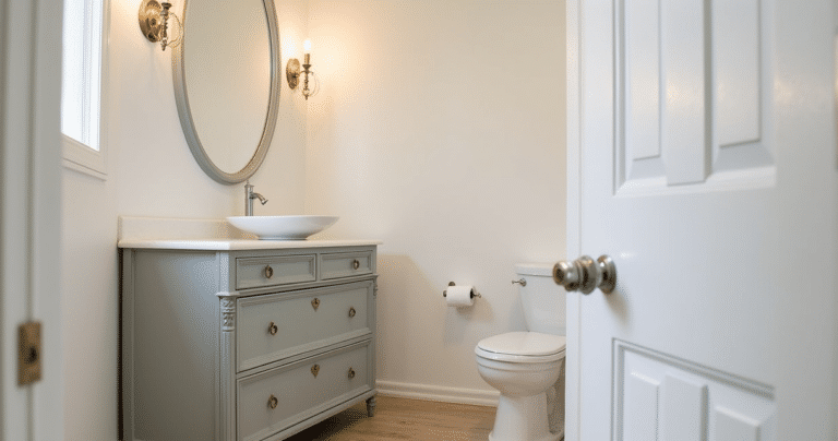 24 Genius Budget Bathroom Makeovers To Do This Weekend - Decor Trick